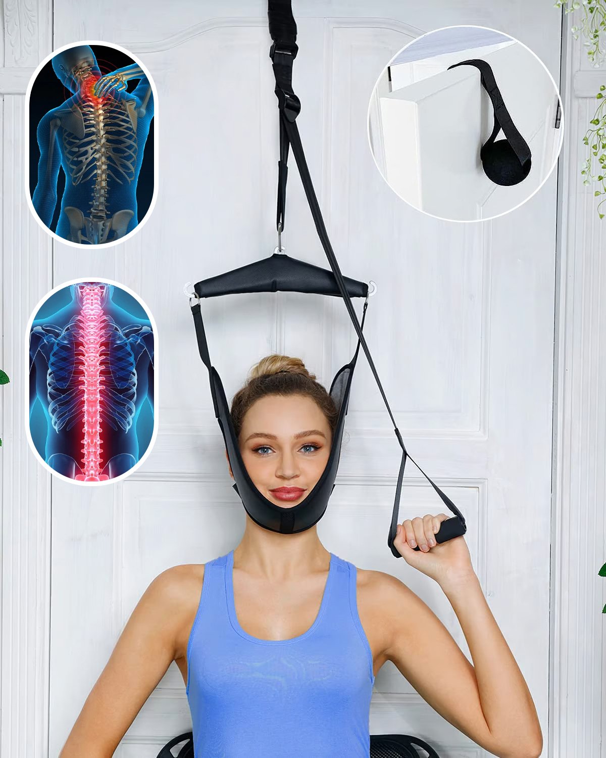 💪Relieve Neck/Waist/Back Pain Anytime, Anywhere – The Ultimate Portable ...