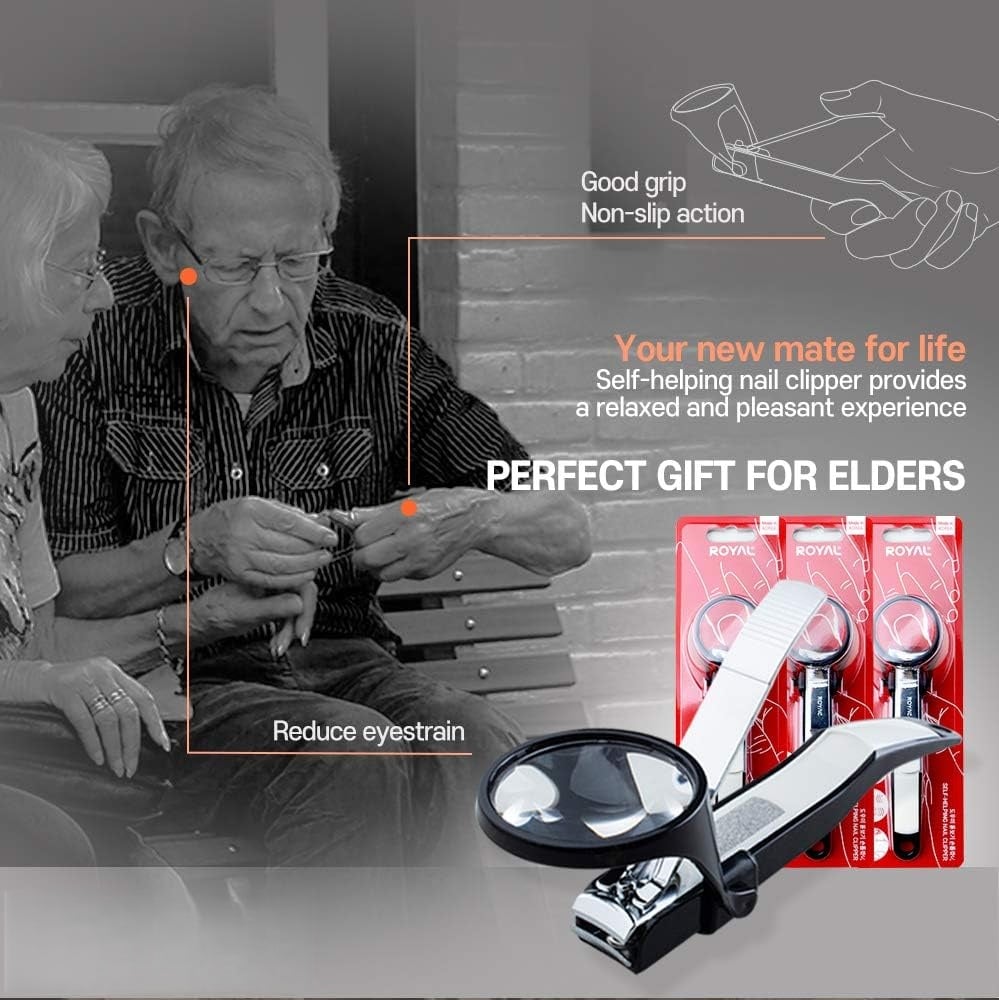 Nail Clipper with Magnifying Glass - Dearintimate