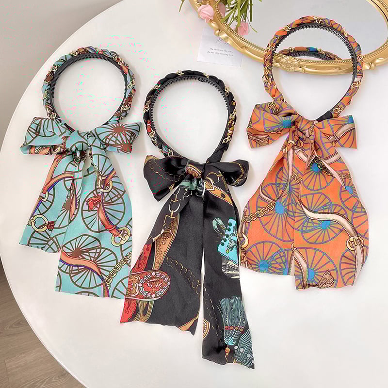 Hot Sale-Satin Fabric Hair Bands